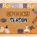 Halloween Bulletin Board Kit, Spooky Season, Boo Crew, Holiday ...