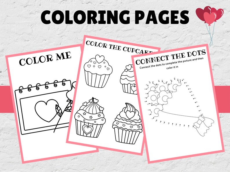 36 Page Valentines Day Preschool Activity Book Bundle, Activity Pack ...