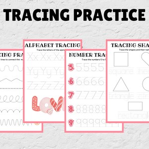 36 Page Valentines Day Preschool Activity Book Bundle, Activity Pack ...