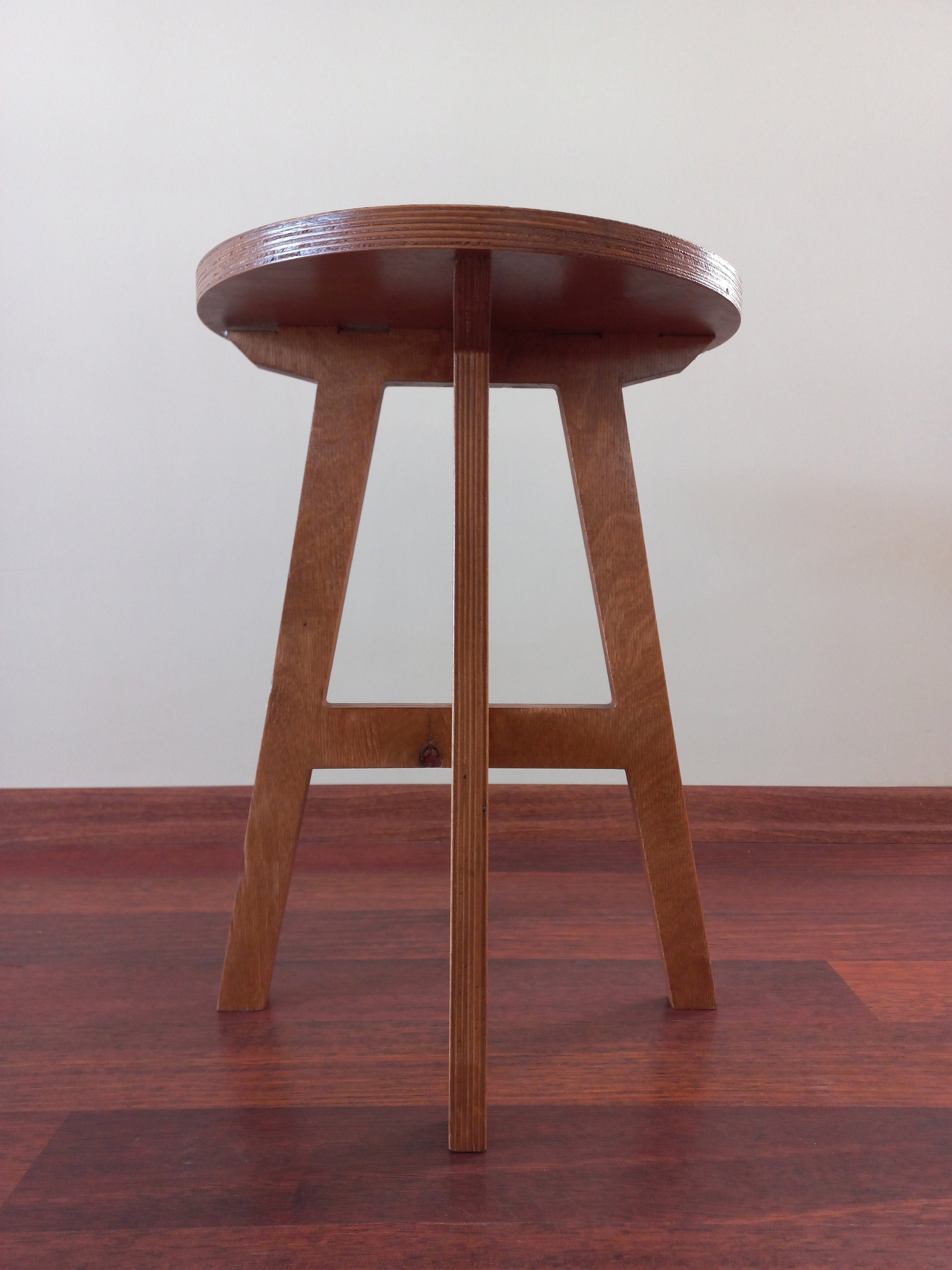 Ottoman Stool Decor Side Table Wooden Stool Wood Plant - Etsy