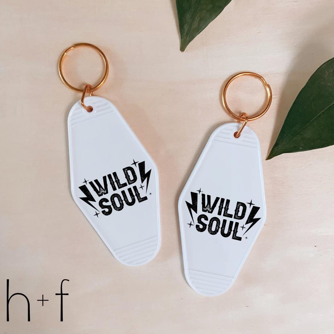 Wild Soul UV DTF Sticker for Retro Keychains, Shot Glasses and More! Ready to Apply- No Heat ...