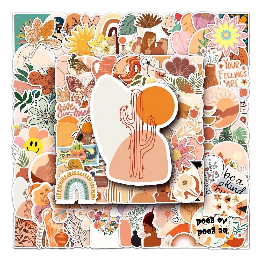 Boho Dreams: Multi Pack Bohemian Stickers Ready to Ship - Etsy
