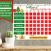 Christmas Chore Chart Editable Reward Chart Kids Chore - Etsy
