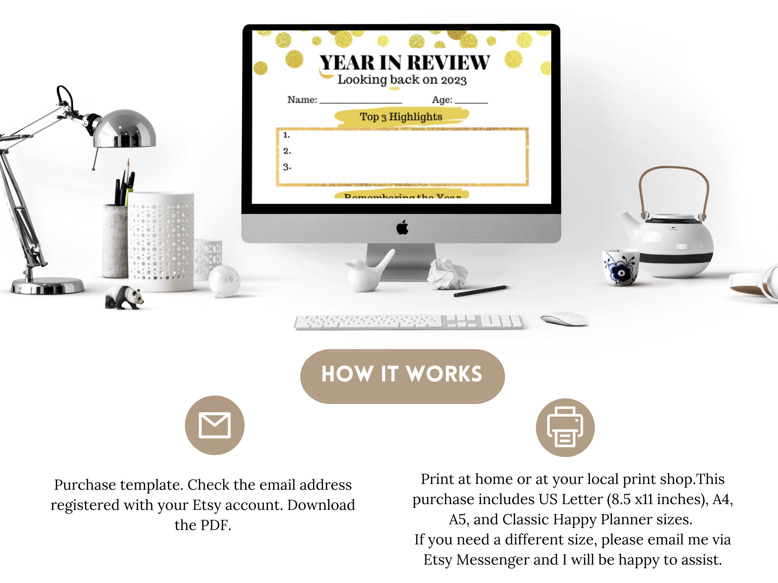 2023 Year in Review Printable Year in Review New Years Activity New ...