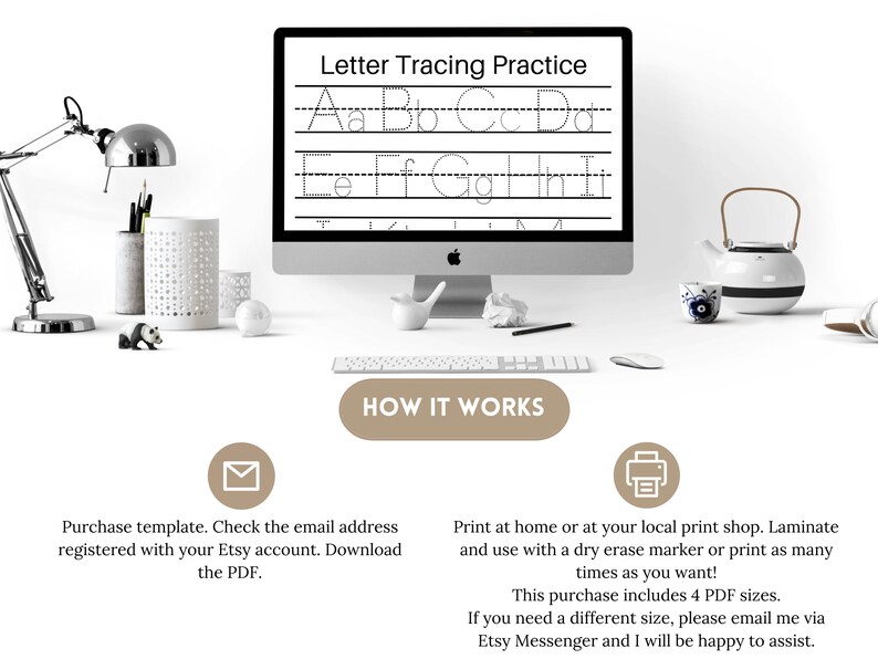 Printable Letter Tracing Bundle Alphabet Letter Tracing ABC Tracing ...