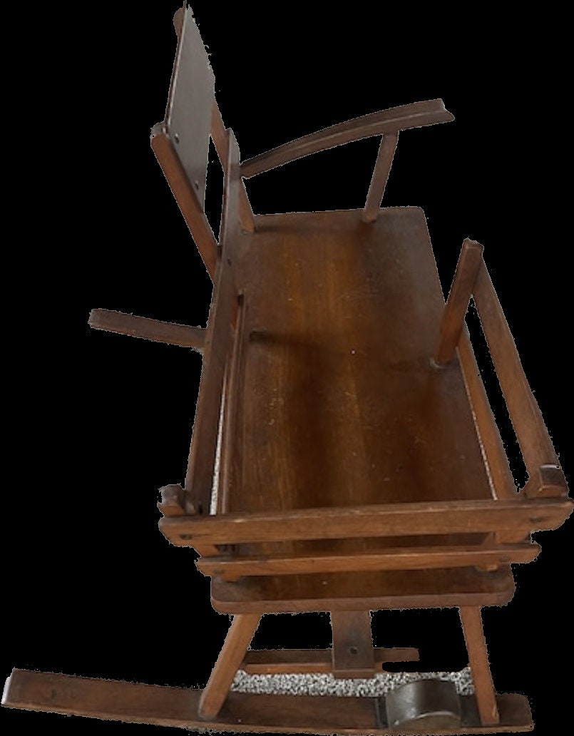 Antique Childs Rocking Chair With Music Box at Thomas Castro blog