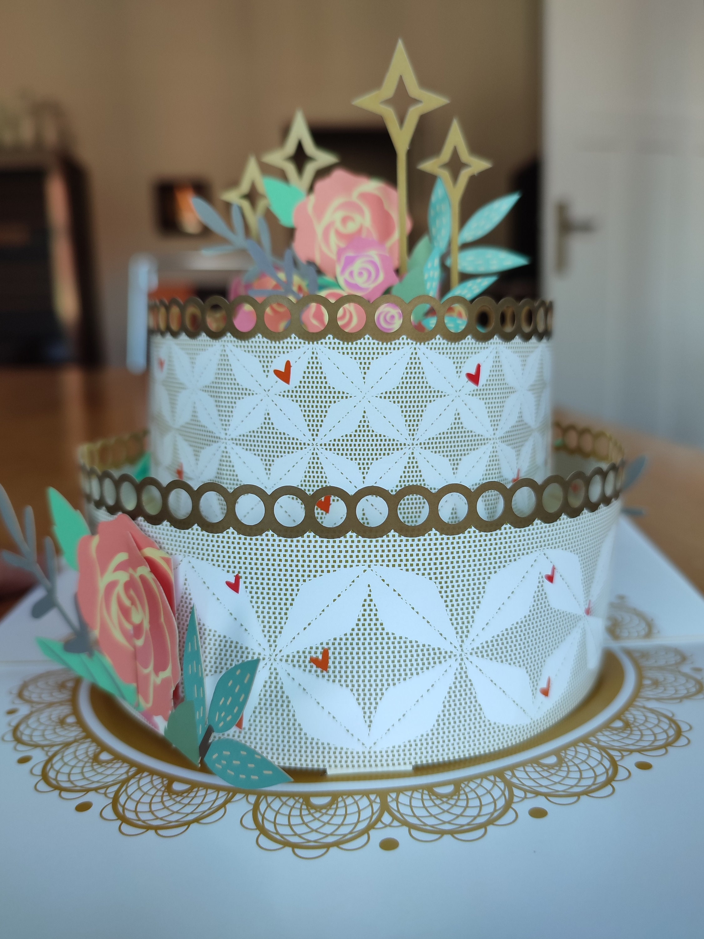 Pop-up 3D Birthday Card With Personalization Feature - Etsy