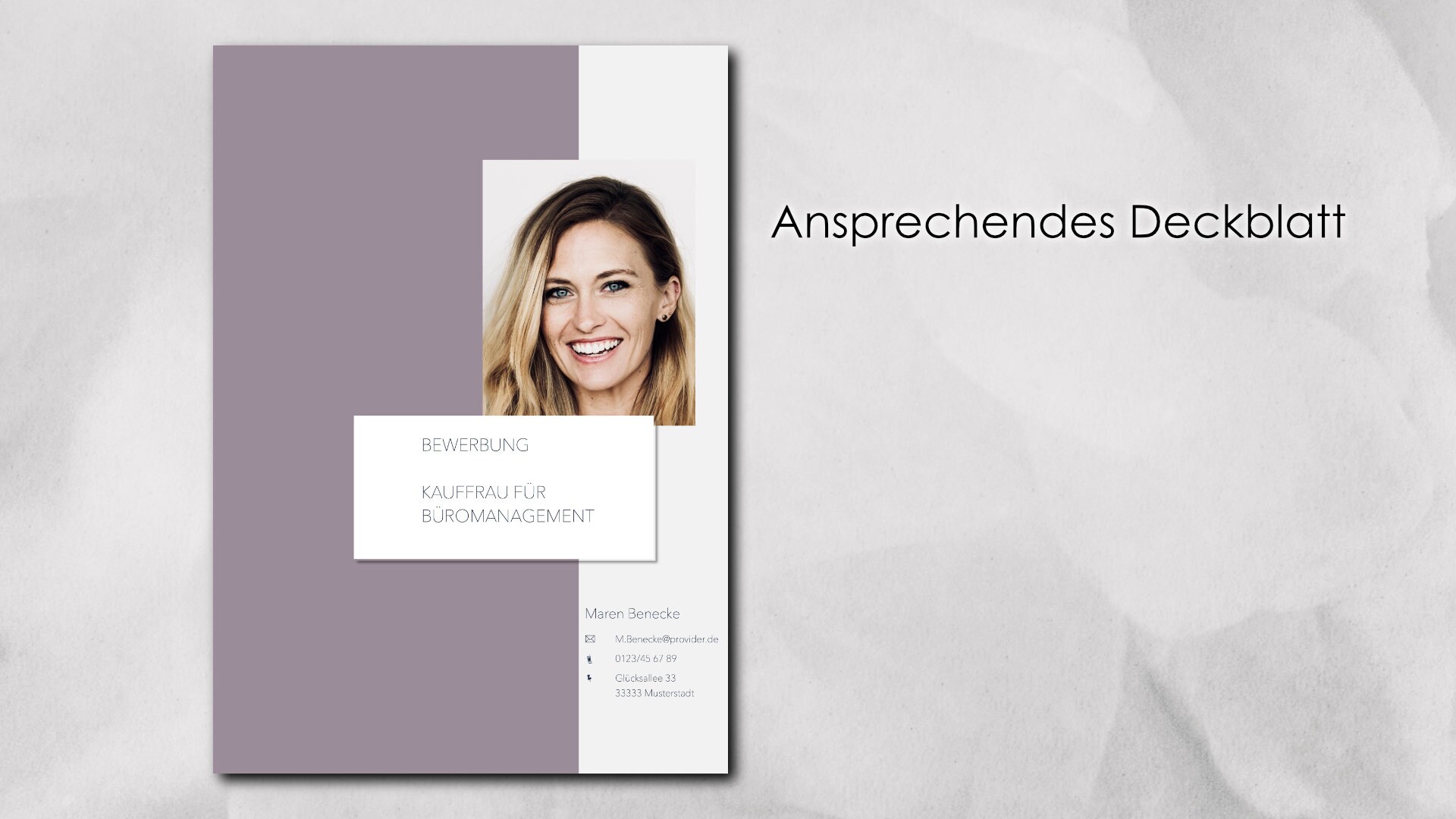 Professional Application Templates: CV Cover Sheet Sample - Etsy
