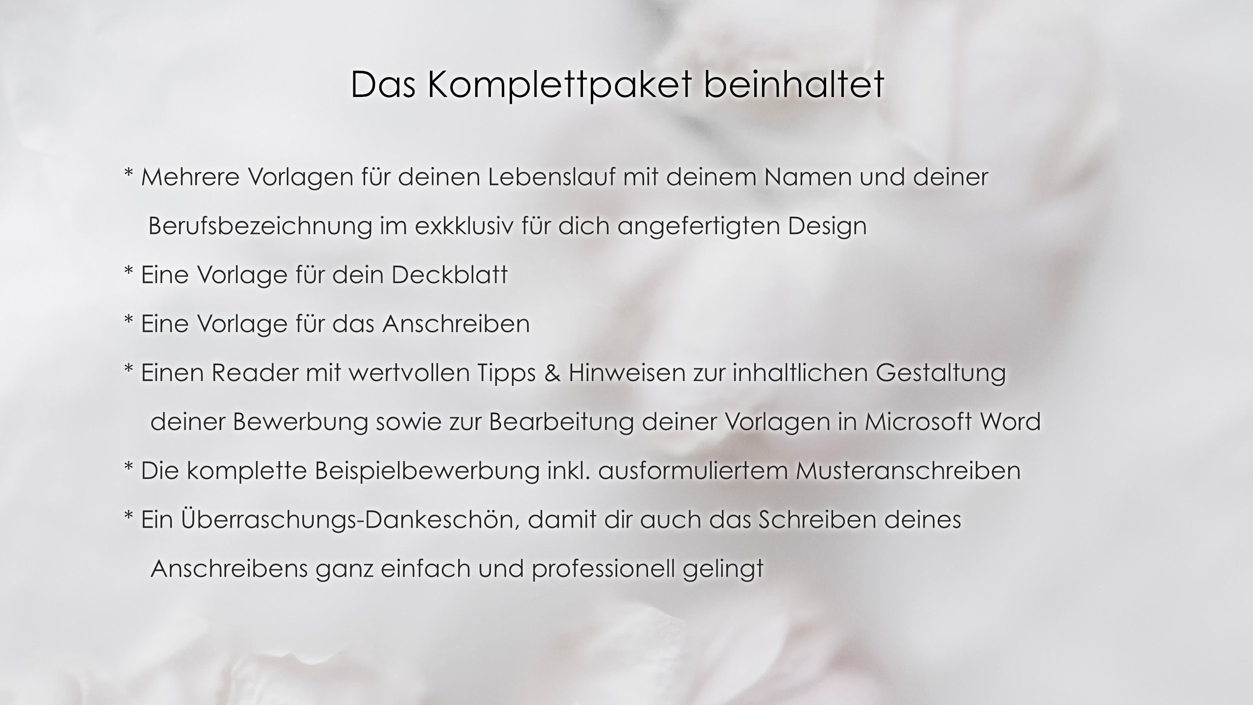 PERSONALIZED Application Templates: Unique Pieces That Set New ...