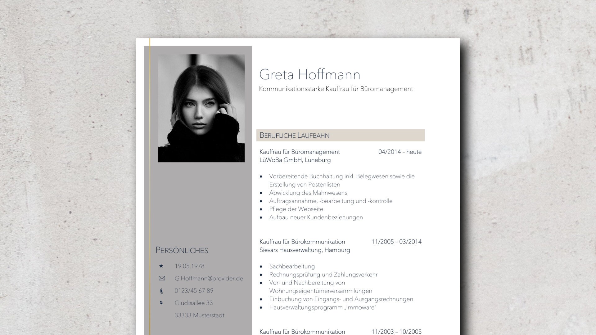 Professional Application Templates: CV Cover Sheet Sample - Etsy