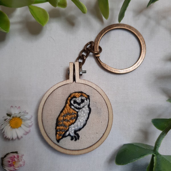 Owl Key Ring - Etsy UK