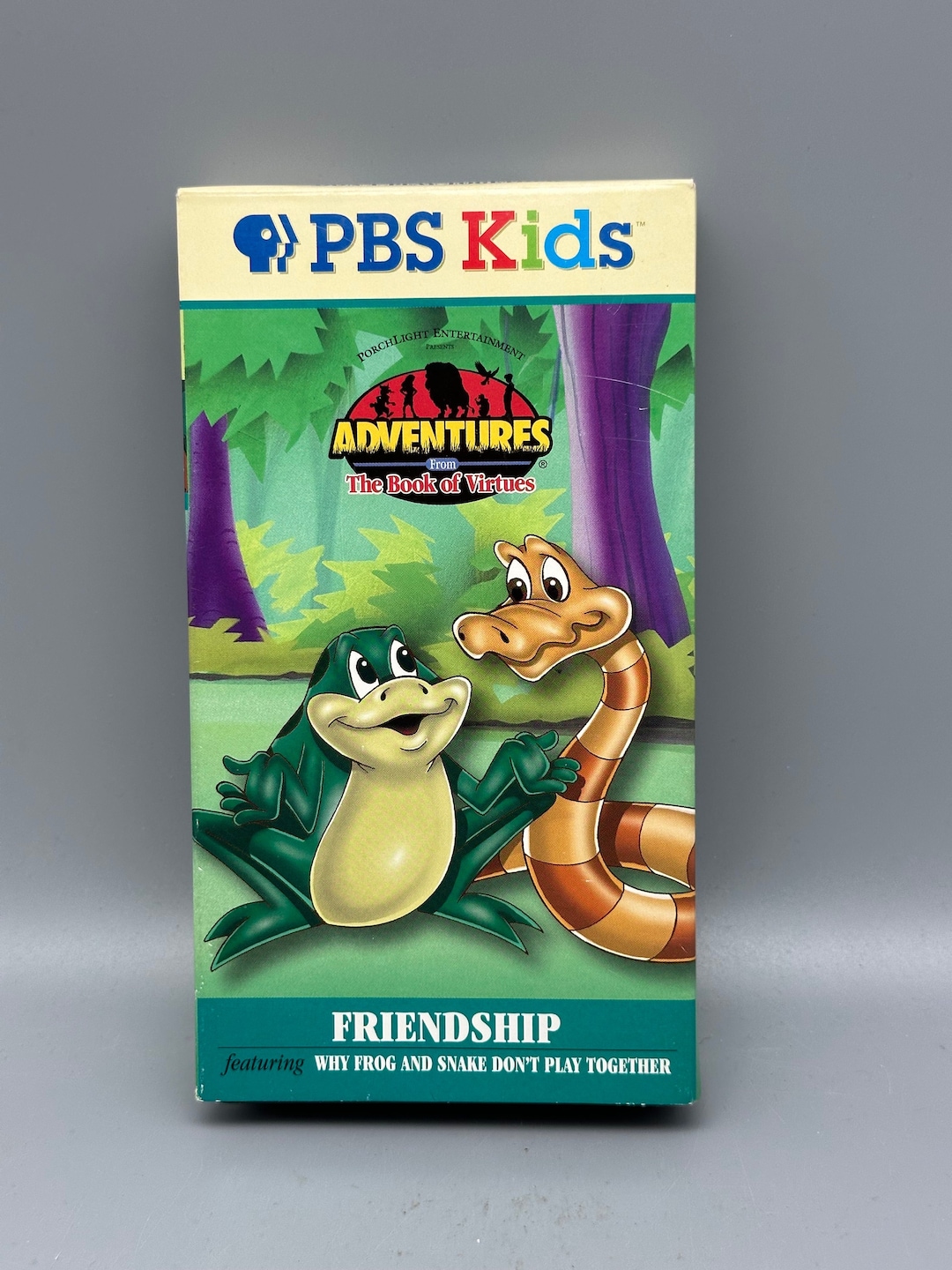 PBS Kids Adventures From Book of Virtues FRIENDSHIP VHS 1996 - Etsy