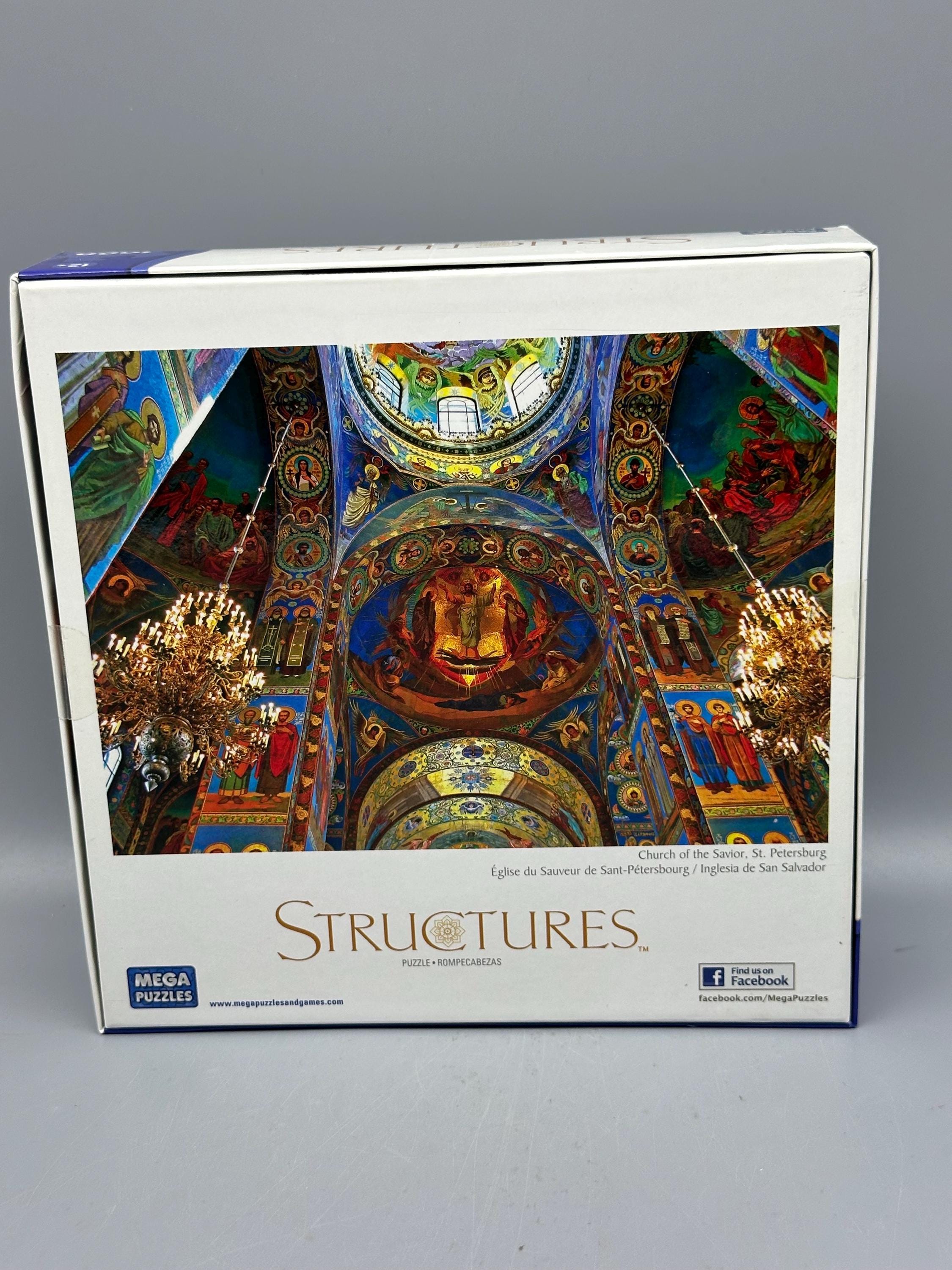 Mega Puzzles Jigsaw Puzzle Structures 1000 Pieces Used Complete - Etsy