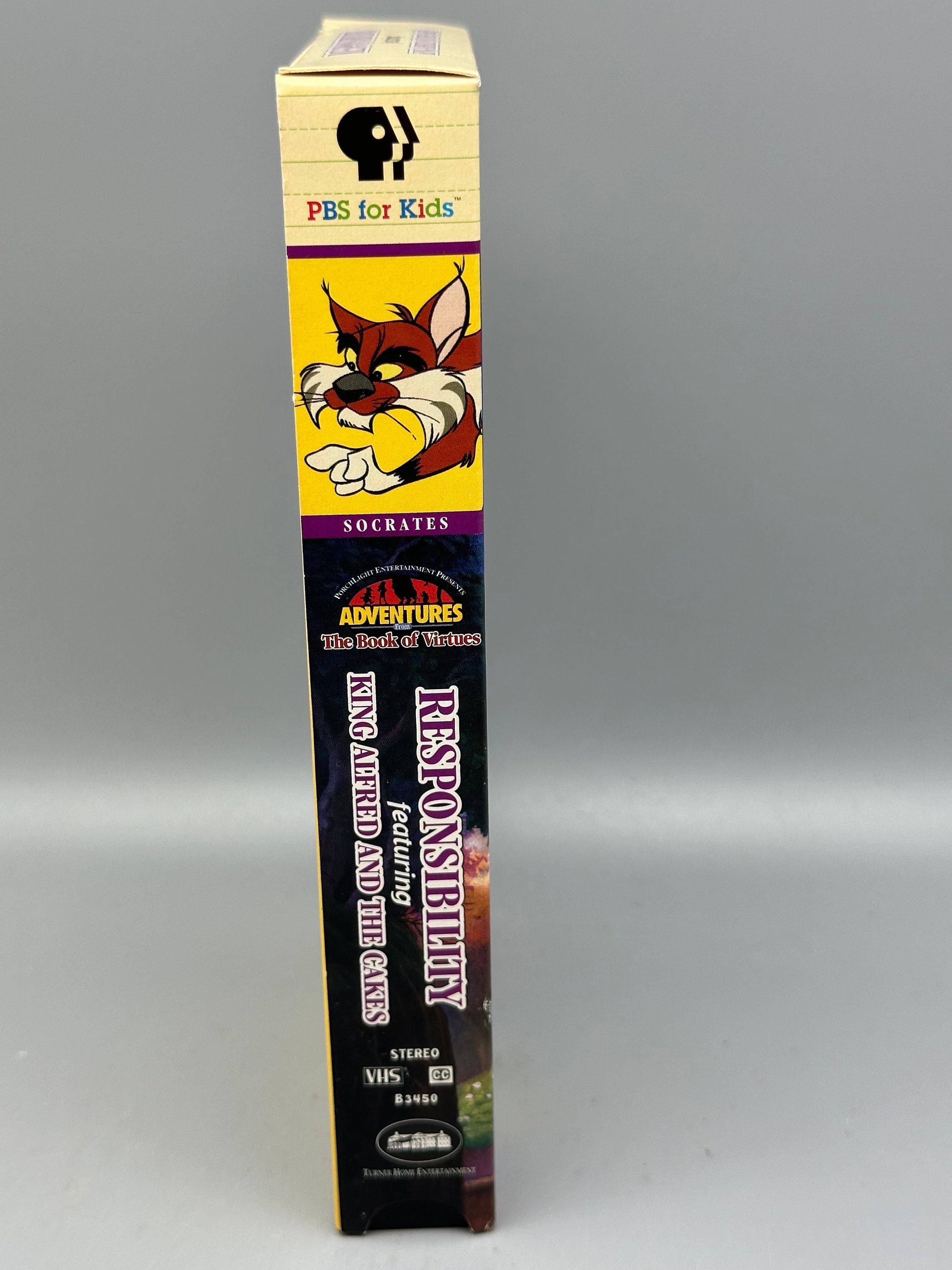 PBS Kids Adventures From Book of Virtues Responsibility VHS 1996 - Etsy