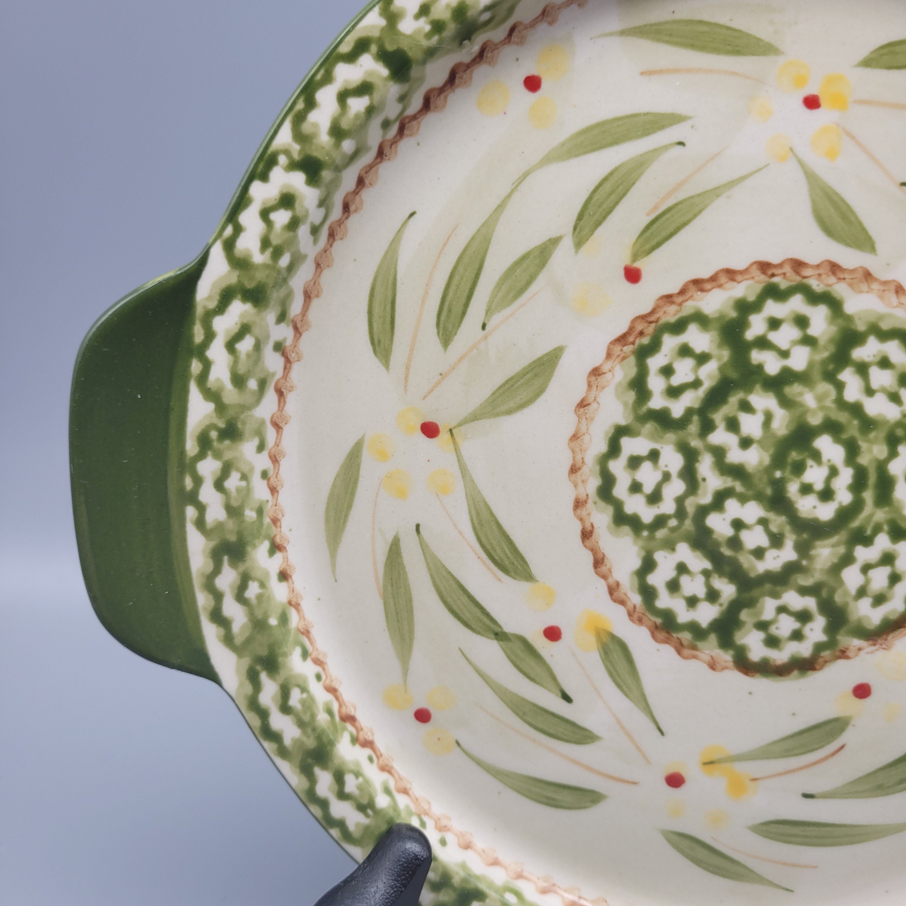 Temptations Lid-it Round Old World Pattern 8 1/2 - Etsy