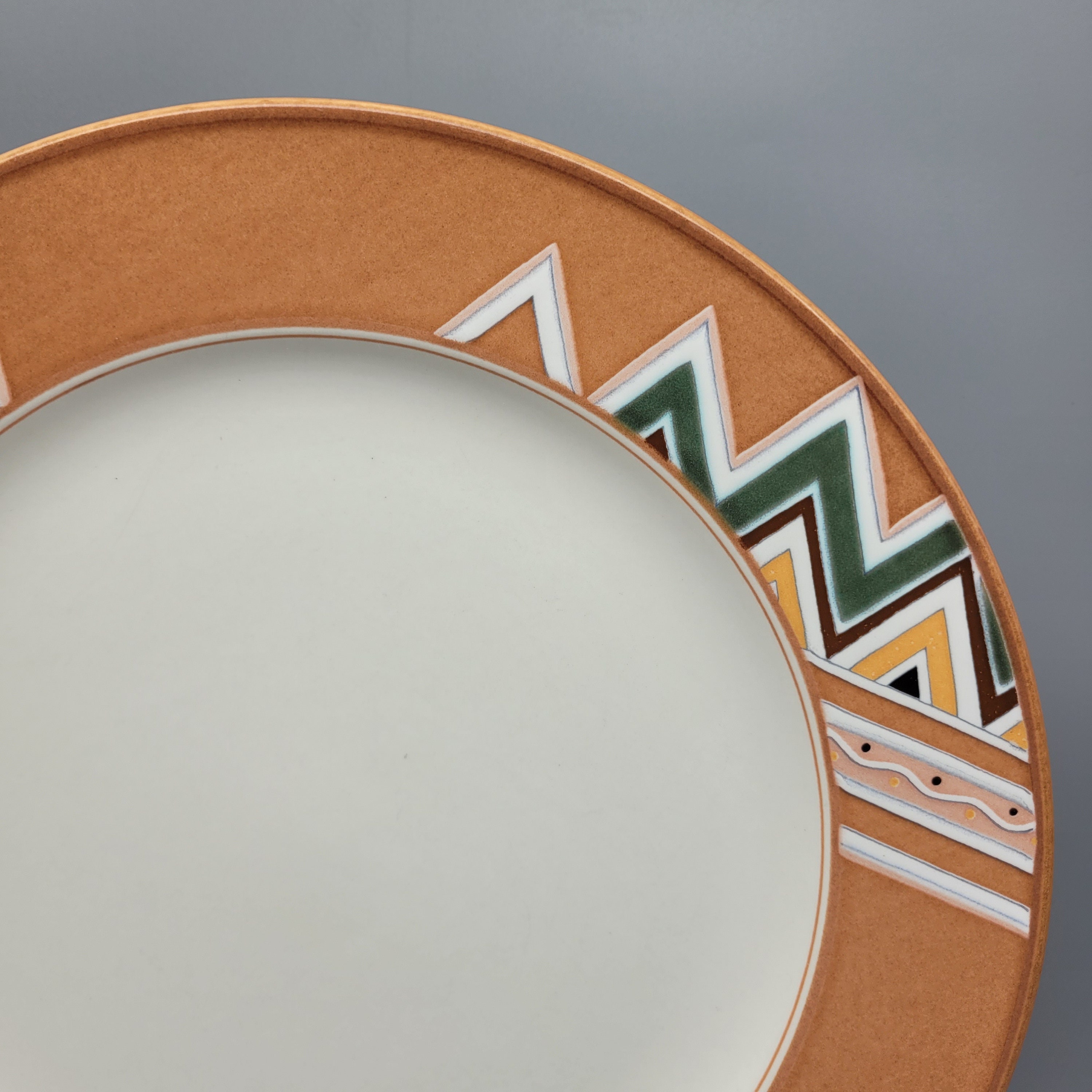 Mikasa Terrastone Aztec Design Bonanza Pattern Dinner Plate - Etsy