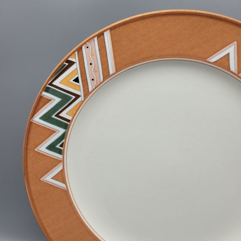 Mikasa Terrastone Aztec Design Bonanza Pattern Dinner Plate - Etsy