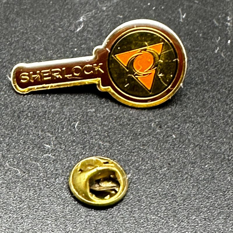 Sherlock Pin - Etsy
