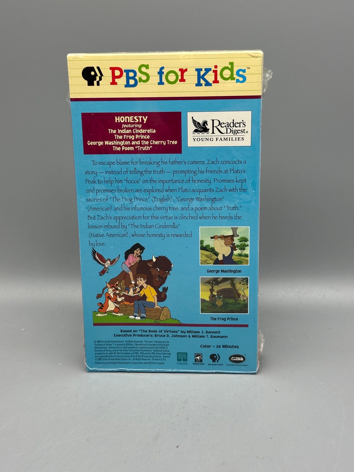 PBS Kids Adventures From Book of Virtues Honesty VHS 1996 Factory ...