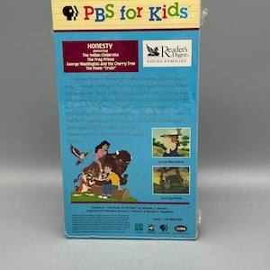 PBS Kids Adventures From Book of Virtues Honesty VHS 1996 Factory ...