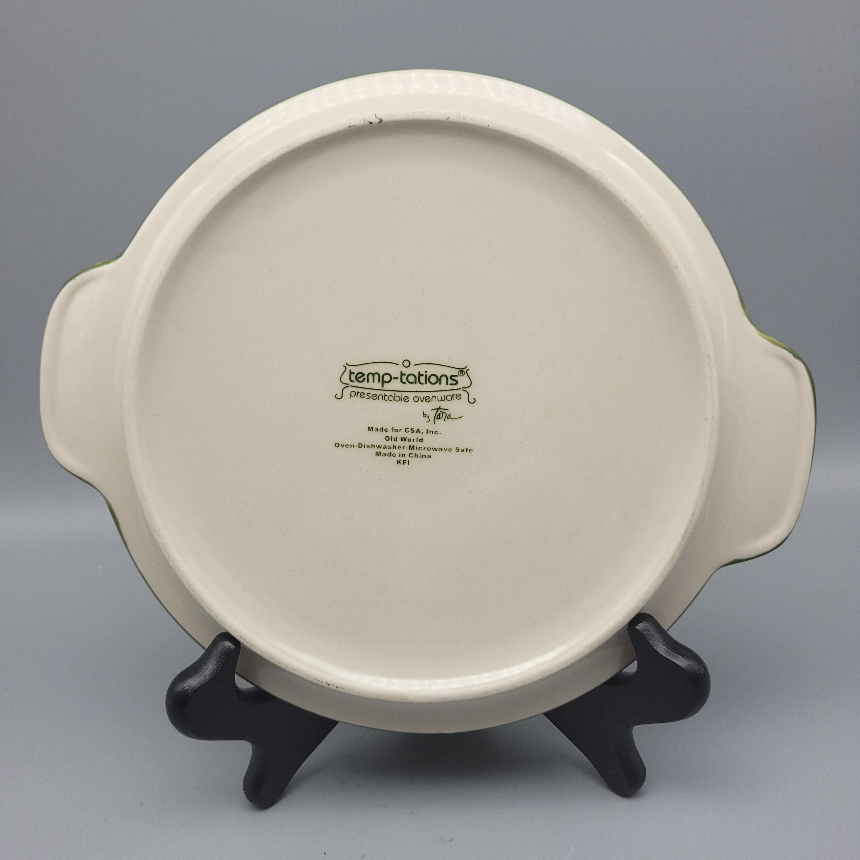 Temptations Lid-it Round Old World Pattern 8 1/2 - Etsy