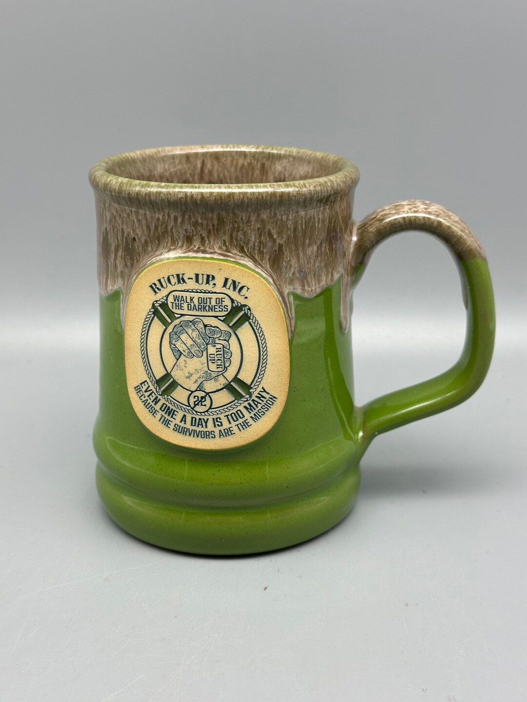 Deneen Pottery Buck up Mug Hand Thrown 2019 4 1/2" High - Etsy