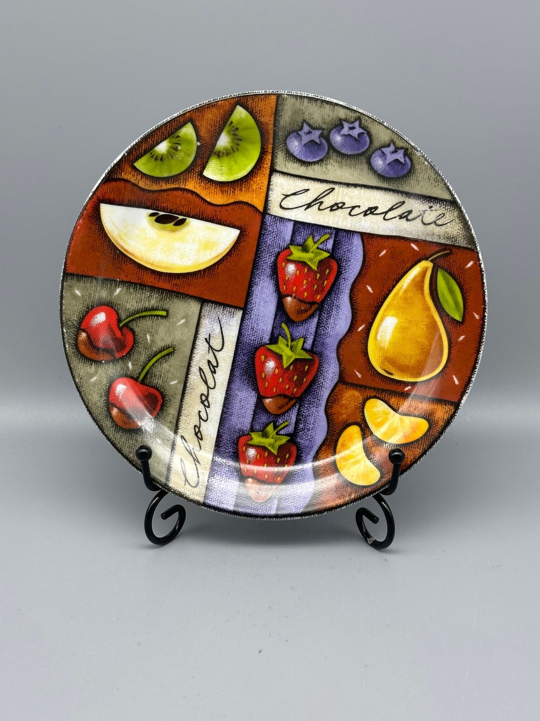 MSC International Lyse-anne Roy Dessert Plates Jo!e 7" Diameter - Etsy