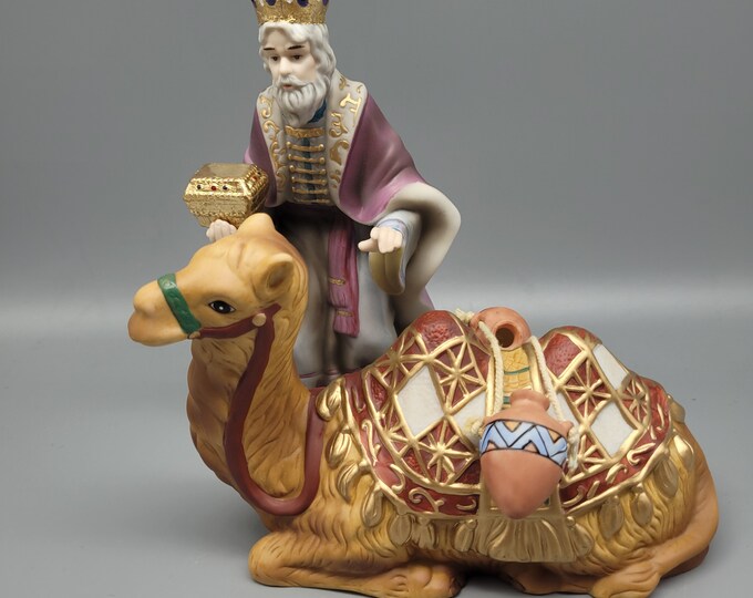 Thomas Kinkade Seated Camel and King Gaspar From Hawthorne Village ...