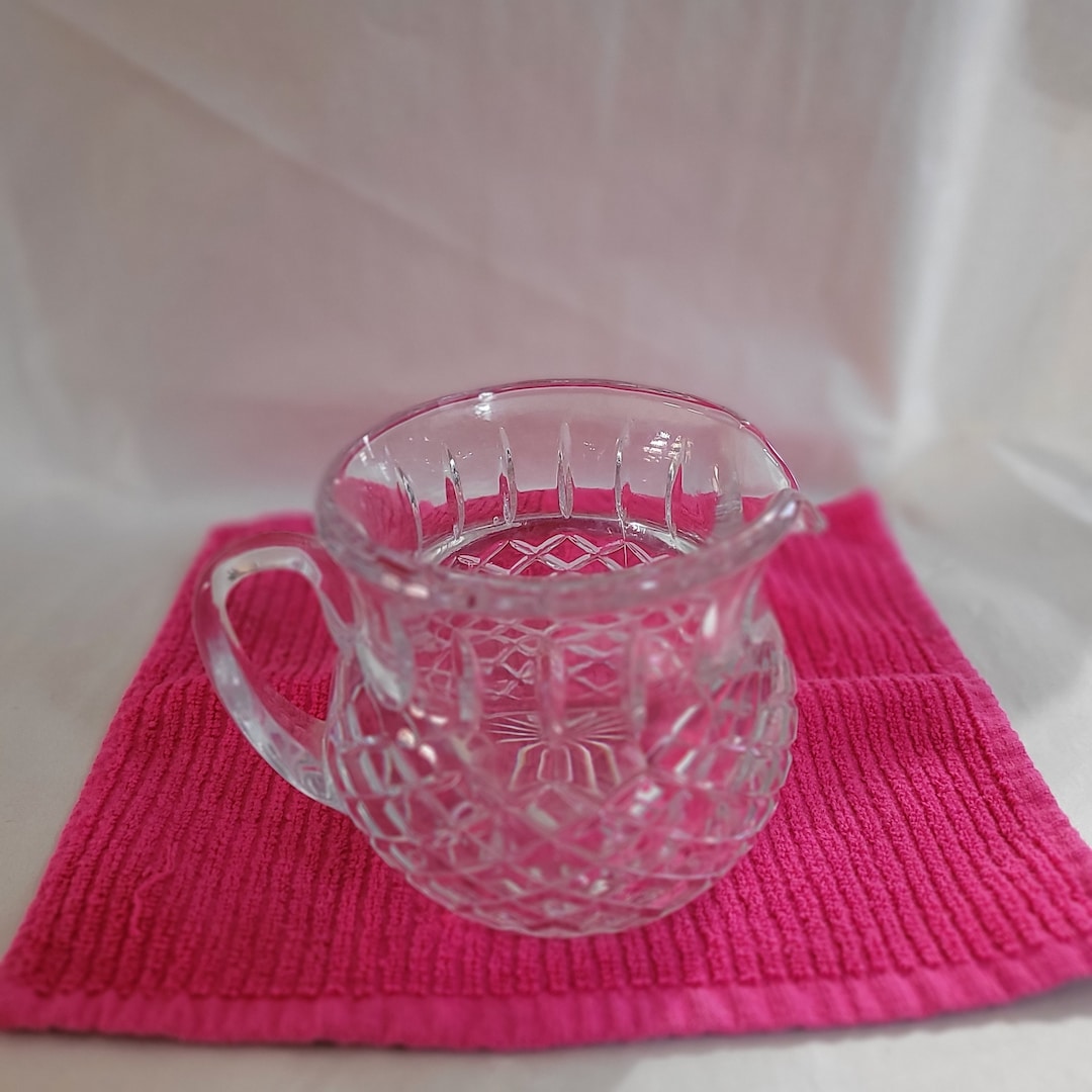 Pitcher Crystal, Diamond Pineapple Starburst Pattern, Holds 18 Oz - Etsy