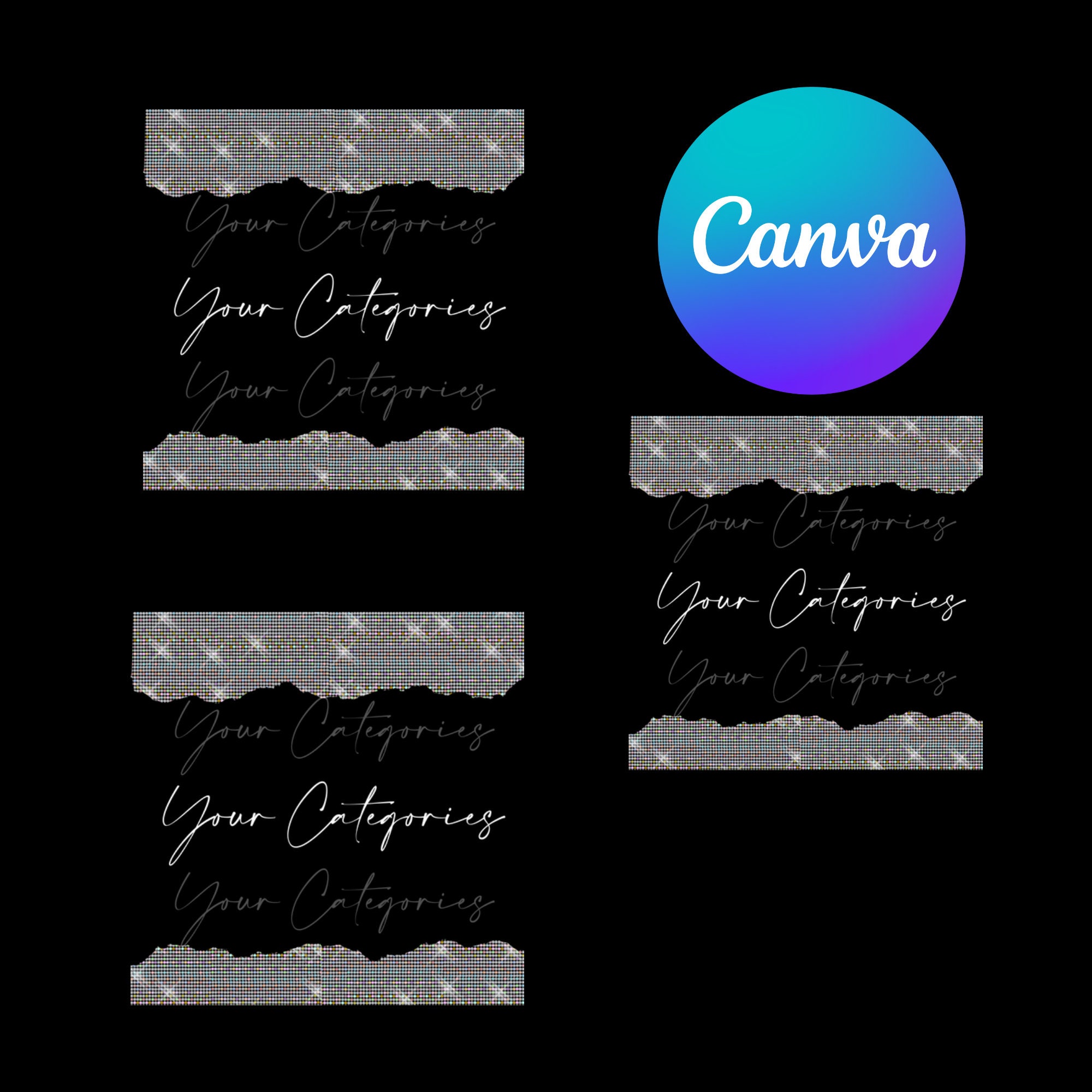 Black Diamond DIY Website Banner Kit| Shopify Wix Hair Extensions,wig,clothing Boutique Store ...