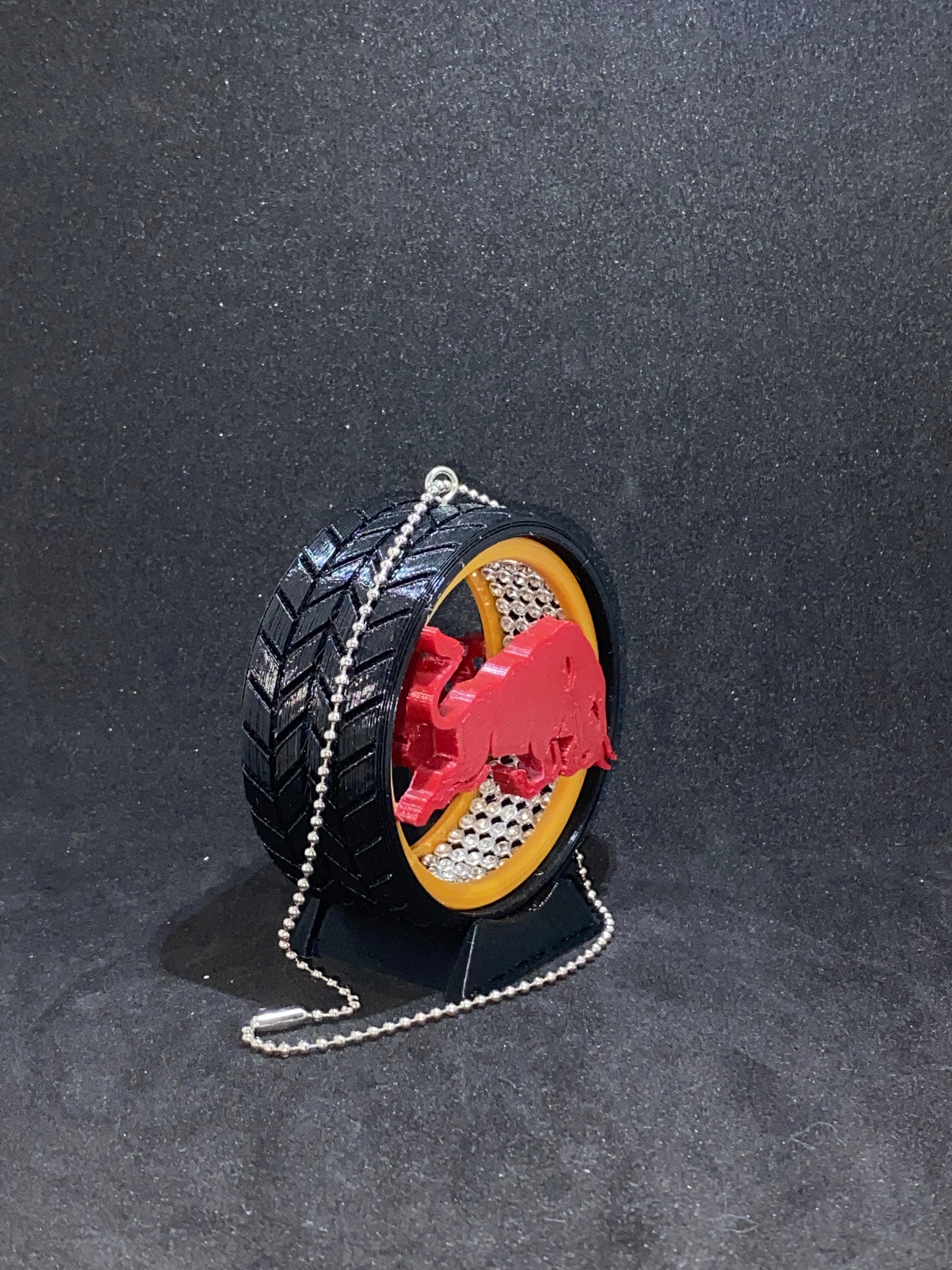 RED BULL Logo Teker Yeni Nesil Elmas Taşlı Dikiz Aynası Süsü - Etsy