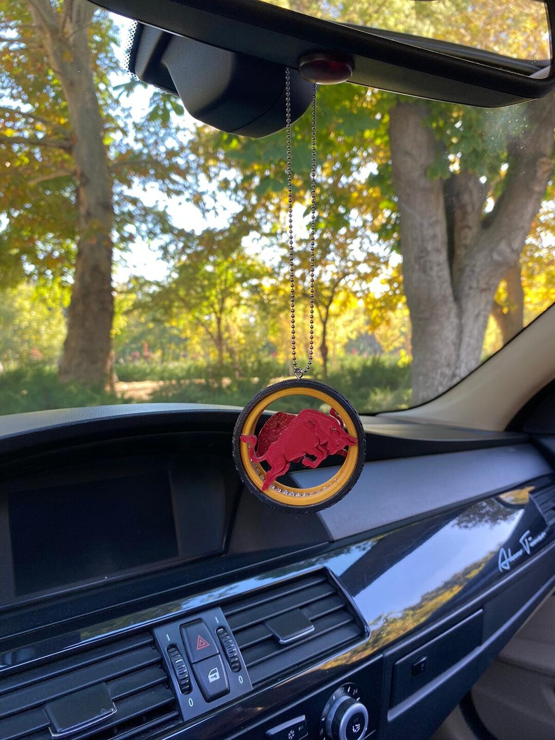 RED BULL Logo Teker Yeni Nesil Elmas Taşlı Dikiz Aynası Süsü - Etsy