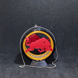 RED BULL Logo Teker Yeni Nesil Elmas Taşlı Dikiz Aynası Süsü - Etsy