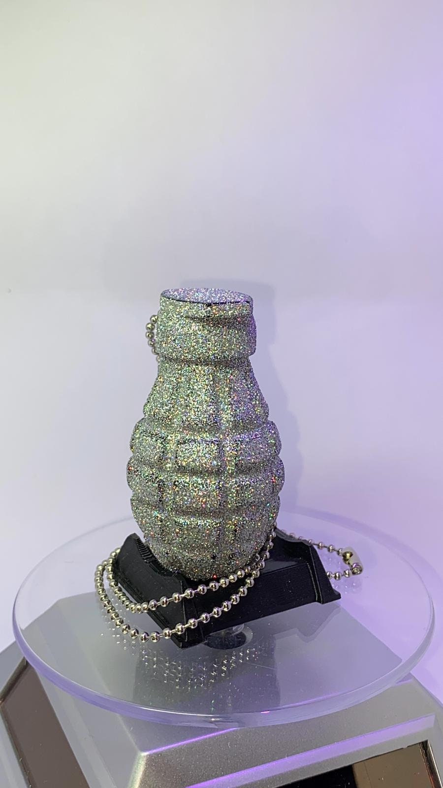 Hand Grenade Complete Sim Coating Rearview Mirror Ornament - Car Mirror ...