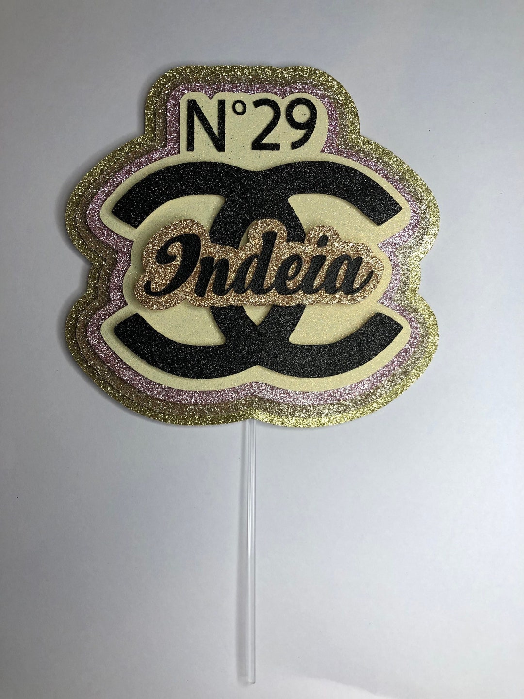 Custom Chanel Cake Topper - Etsy