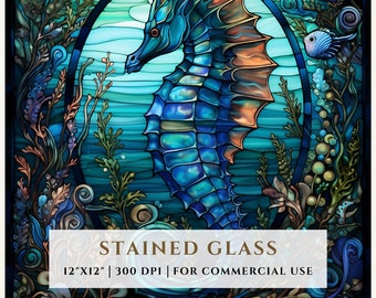 Aztec Motifs Stained Glass Pattern Sublimation Designs - Etsy