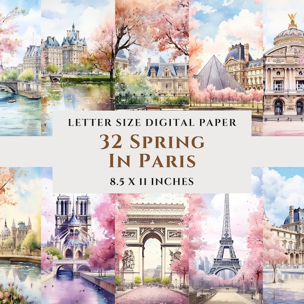 Spring in Paris - Etsy
