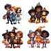 19 Trick or Treat Halloween Clipart Bundle, Transparent Background ...