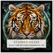 Tiger Stained Glass Pattern Sublimation Designs Stained - Etsy