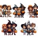 19 Trick or Treat Halloween Clipart Bundle, Transparent Background ...