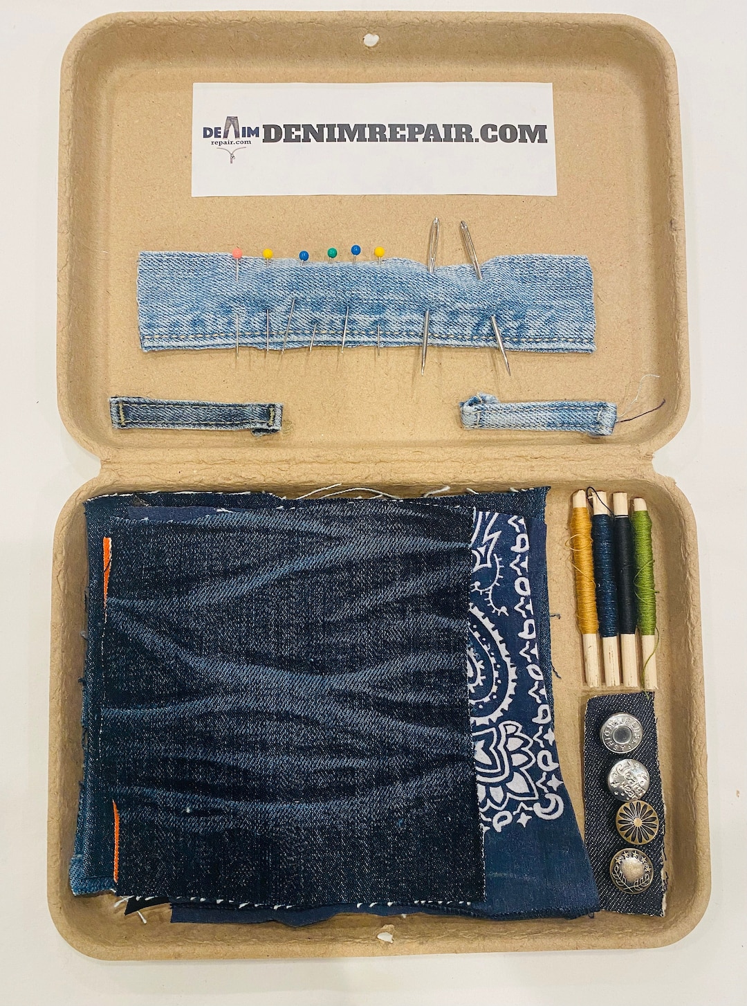DIY Denim Repair Kit - Etsy