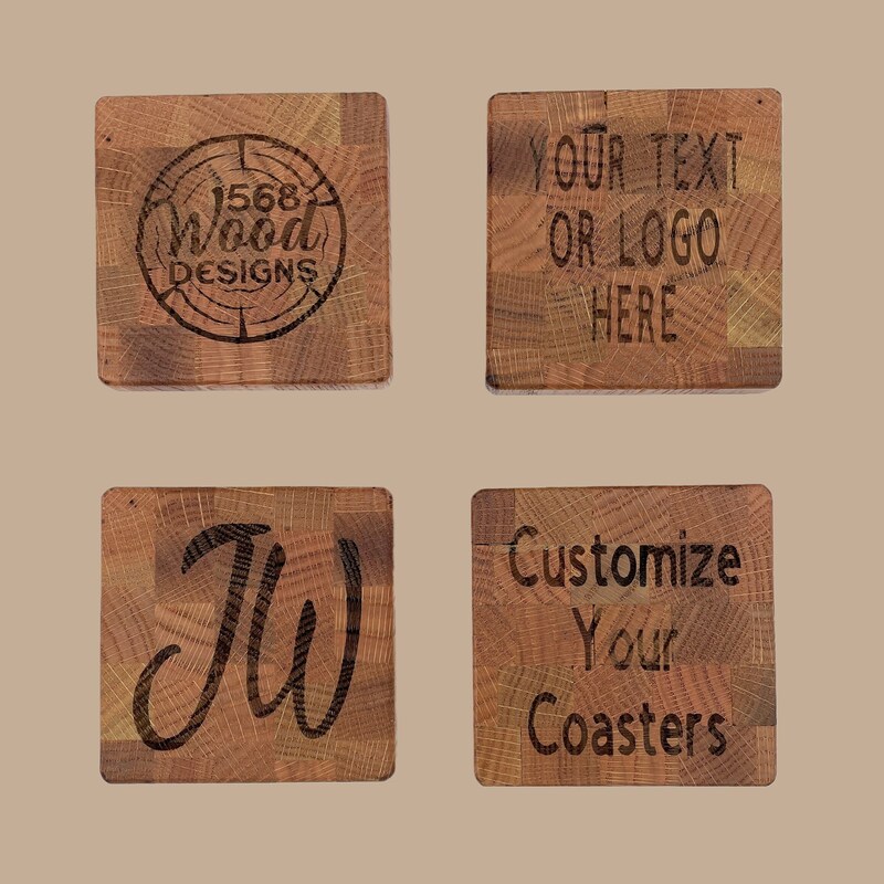 Laser Engraved Coasters - Etsy