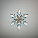 Rustic Wooden Snowflake 16 Inch Wall Hanging Christmas Seasonal Décor ...