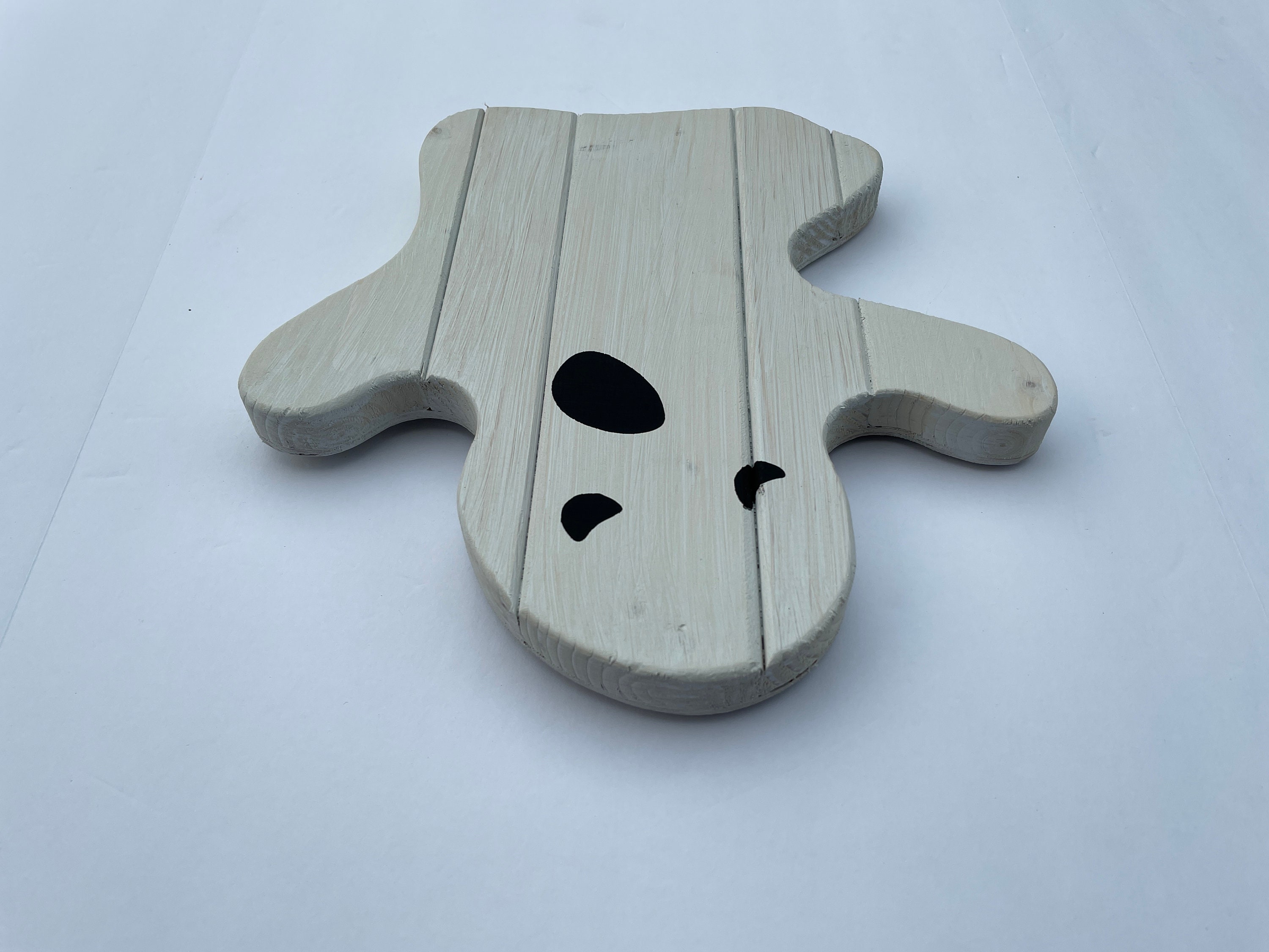 Wooden Ghost Made From Random Wood Pieces Wall Art - Etsy