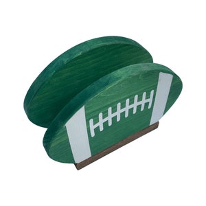 Football Napkin Holder for Use on Dinning Table, Kitchen, Counter Top ...