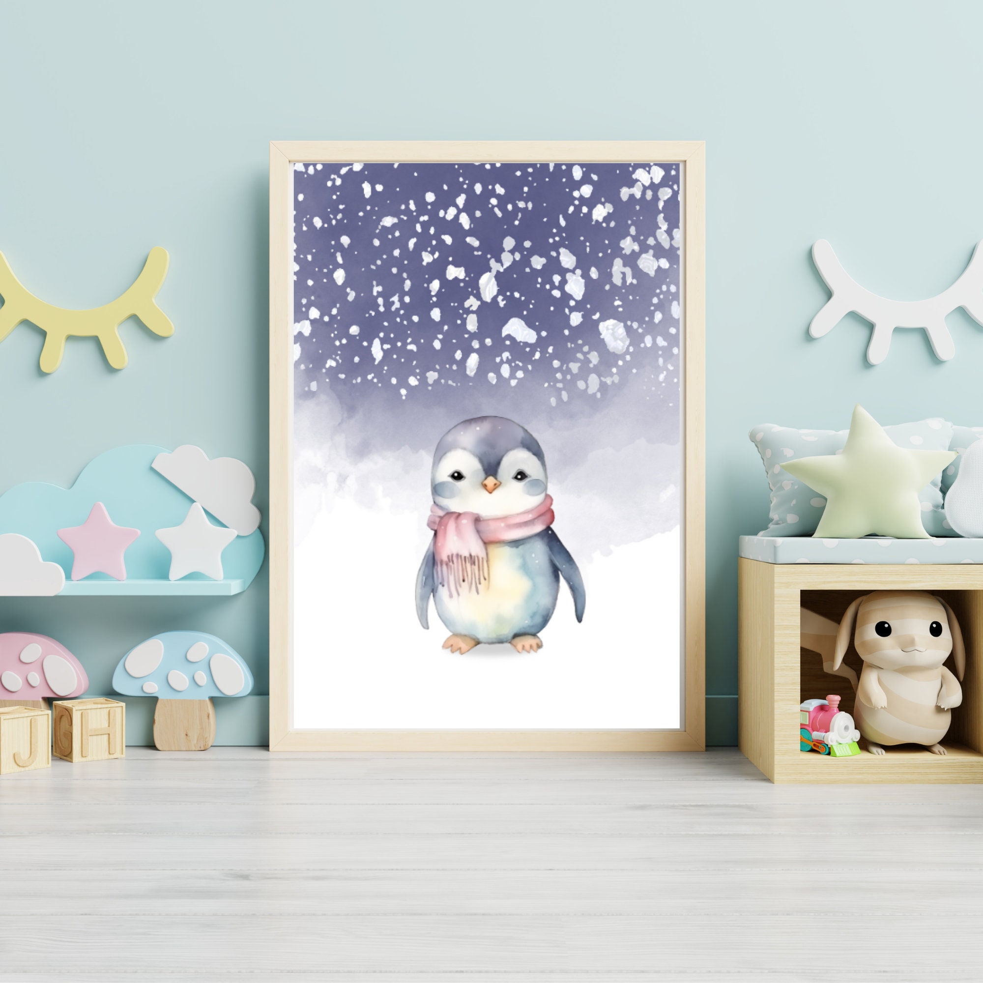 Cute Penguins Clipart, 10 Penguin PNG, Winter Animals, Penguin ...