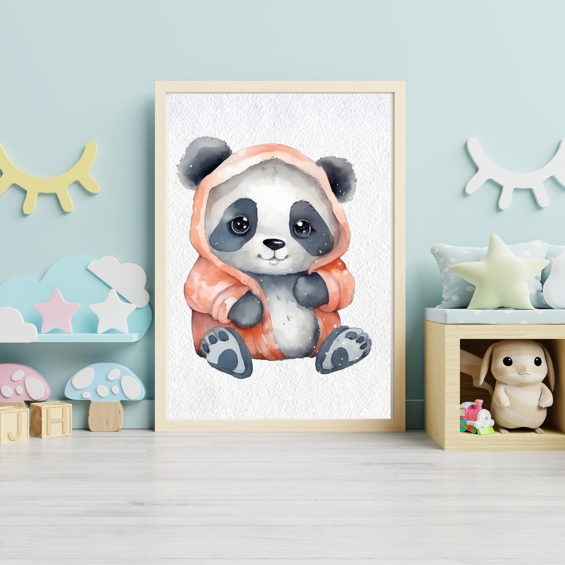 Cute Pandas Watercolor Clipart Set, 10 Cute Panda, Baby Panda Clipart ...
