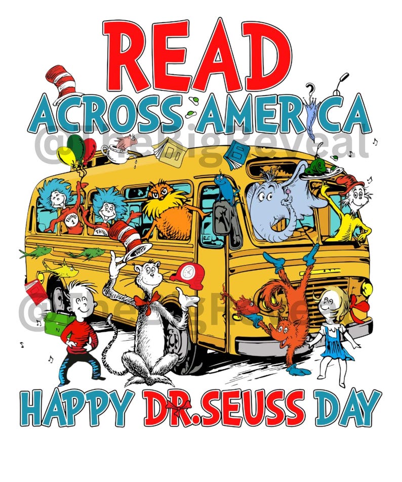 Read Across America Bundle- Dr. Seuss Day-jpg Digital Download - Etsy