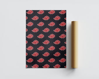 Akatsuki Wall Art - Etsy