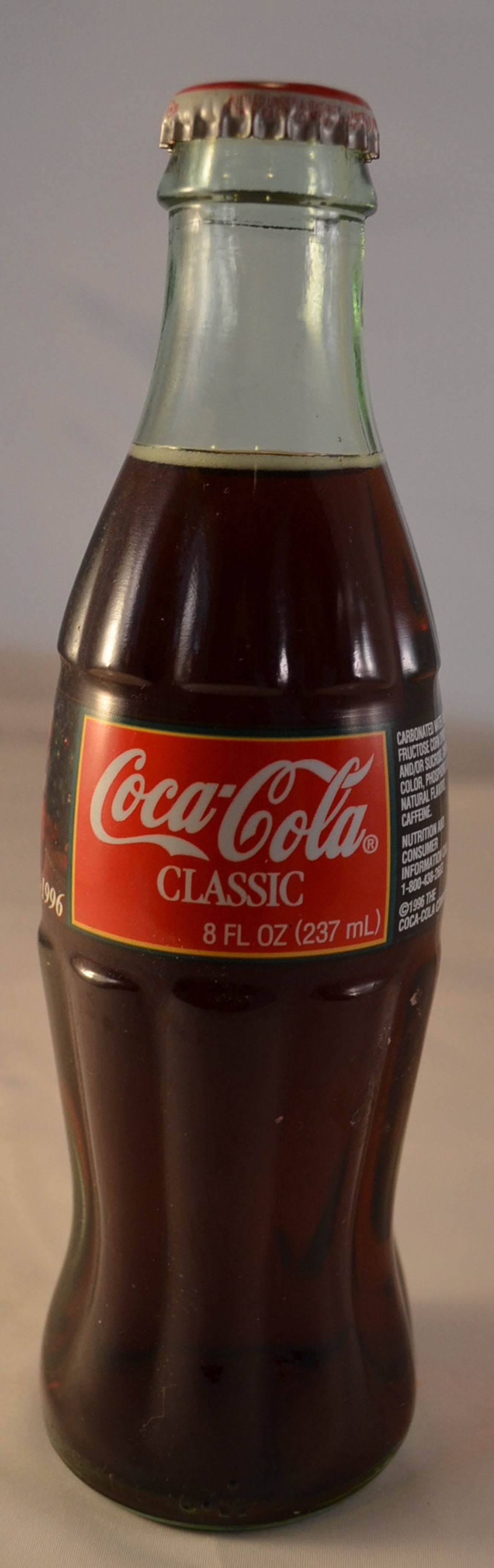 1996 Coca Cola Christmas Bottle Unopened - Etsy